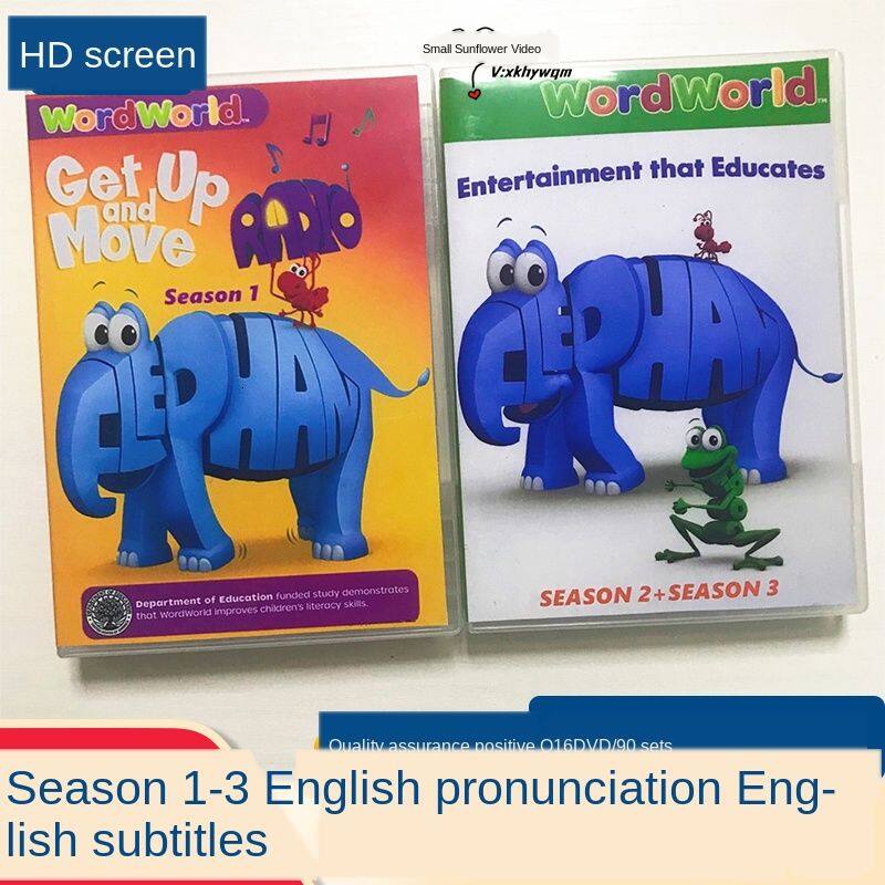 Word world English Animation DVD HD version with English subtitles 90 ...