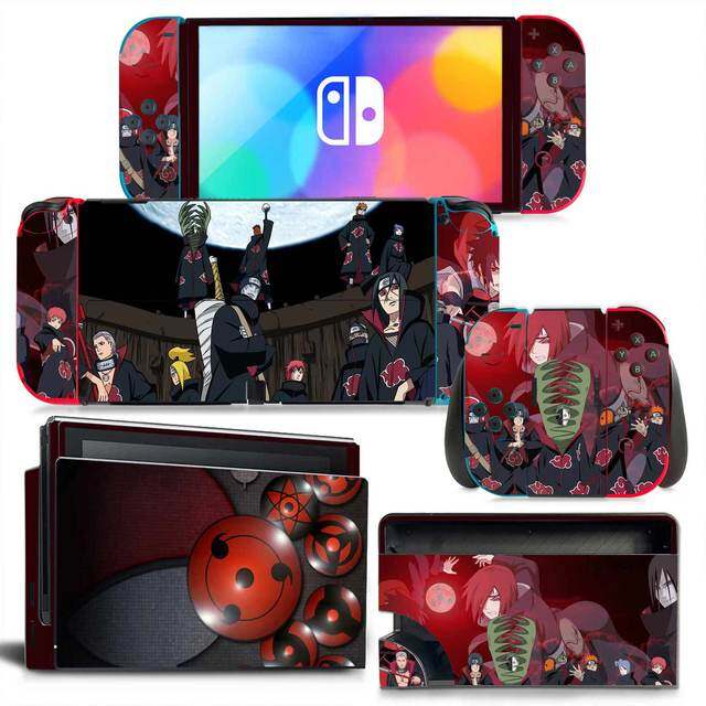 Naruto Uzumaki Sasuke Uchiha สติ๊กเกอร์แปะผิวสำหรับ Nintendo Switch ...