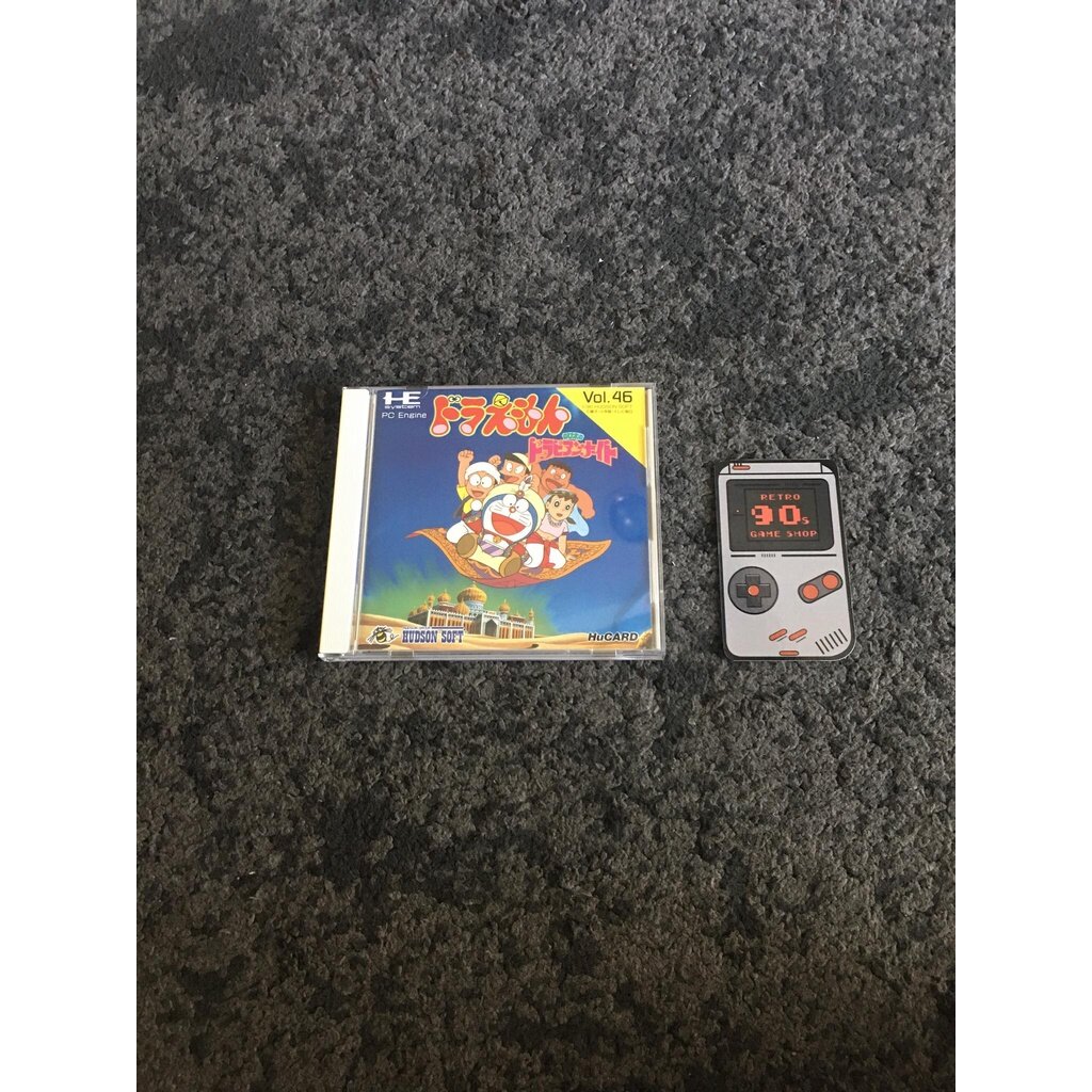 Hudson Soft HuCard PC Engine Doraemon Nobita no Dorabian Night Japan ...