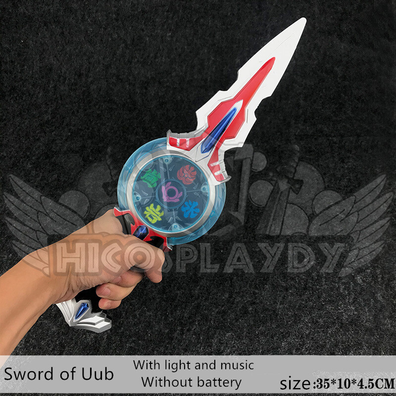 hiCosplaydy Ultraman Orb Calibur Sword Toys Weapon Light Sound Pretend ...