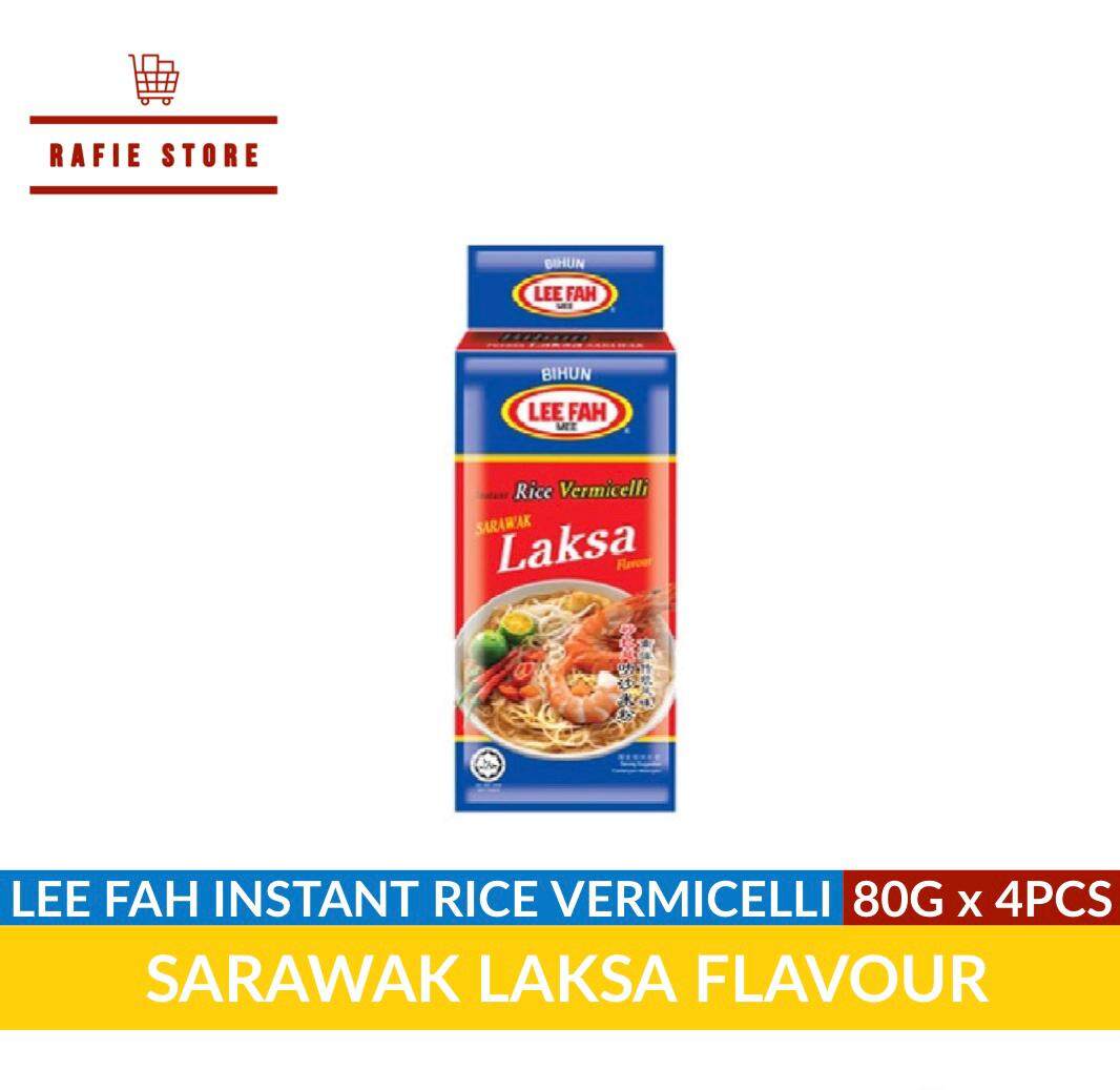 Lee Fah Mee Laksa Sarawak Vermicelli 80Gx4 | Lazada