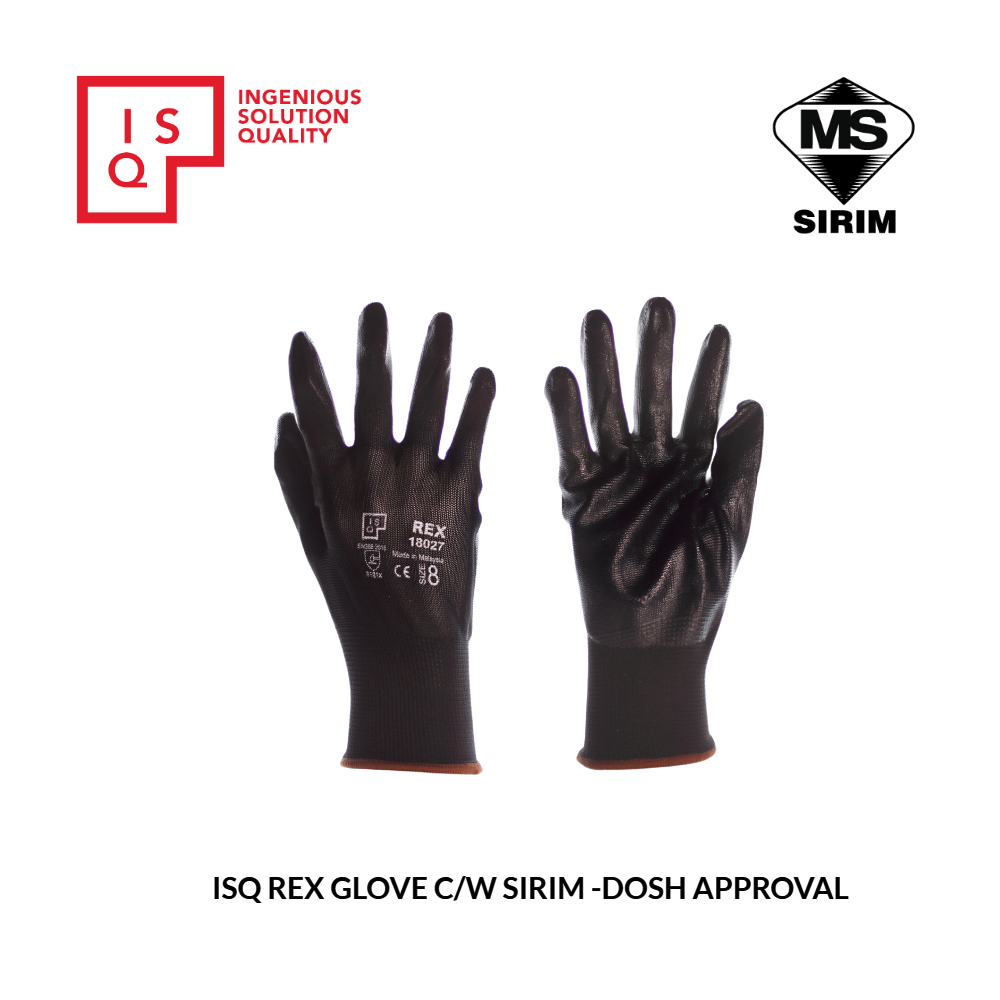 ISQ REX GLOVE C/W SIRIM-DOSH APPROVAL | Lazada