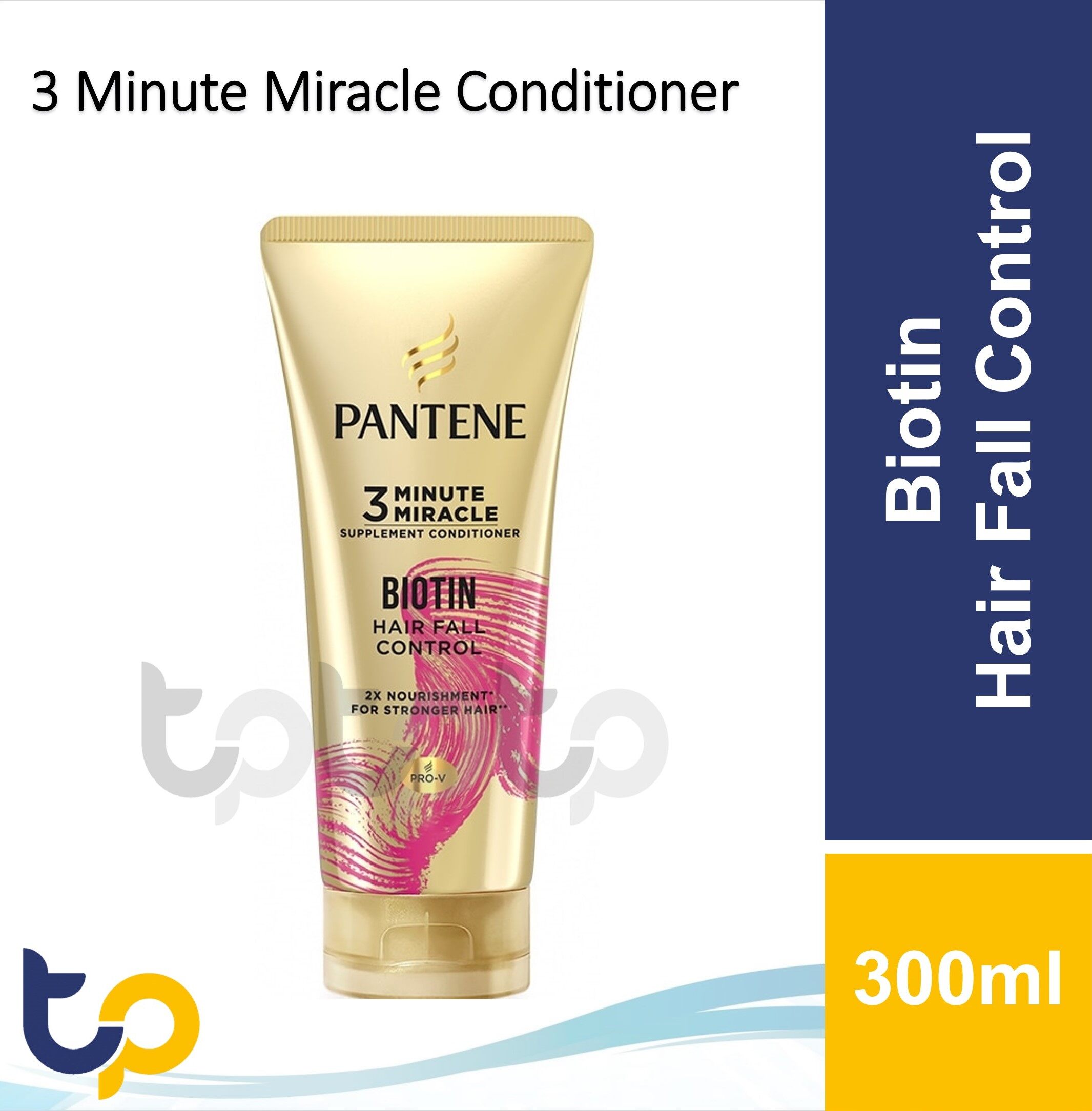 Pantene Pro-V Conditioner 3 Minute Miracle Total Damage Care/ Keratin Silky Smooth/ Hair Fall ...