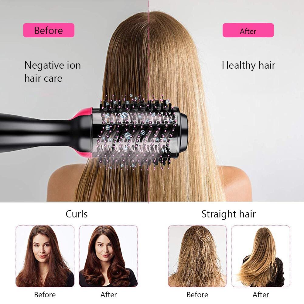 ZZOOI Professional 3 in 1 Hair Dryer Blower Comb Salon Hair ...