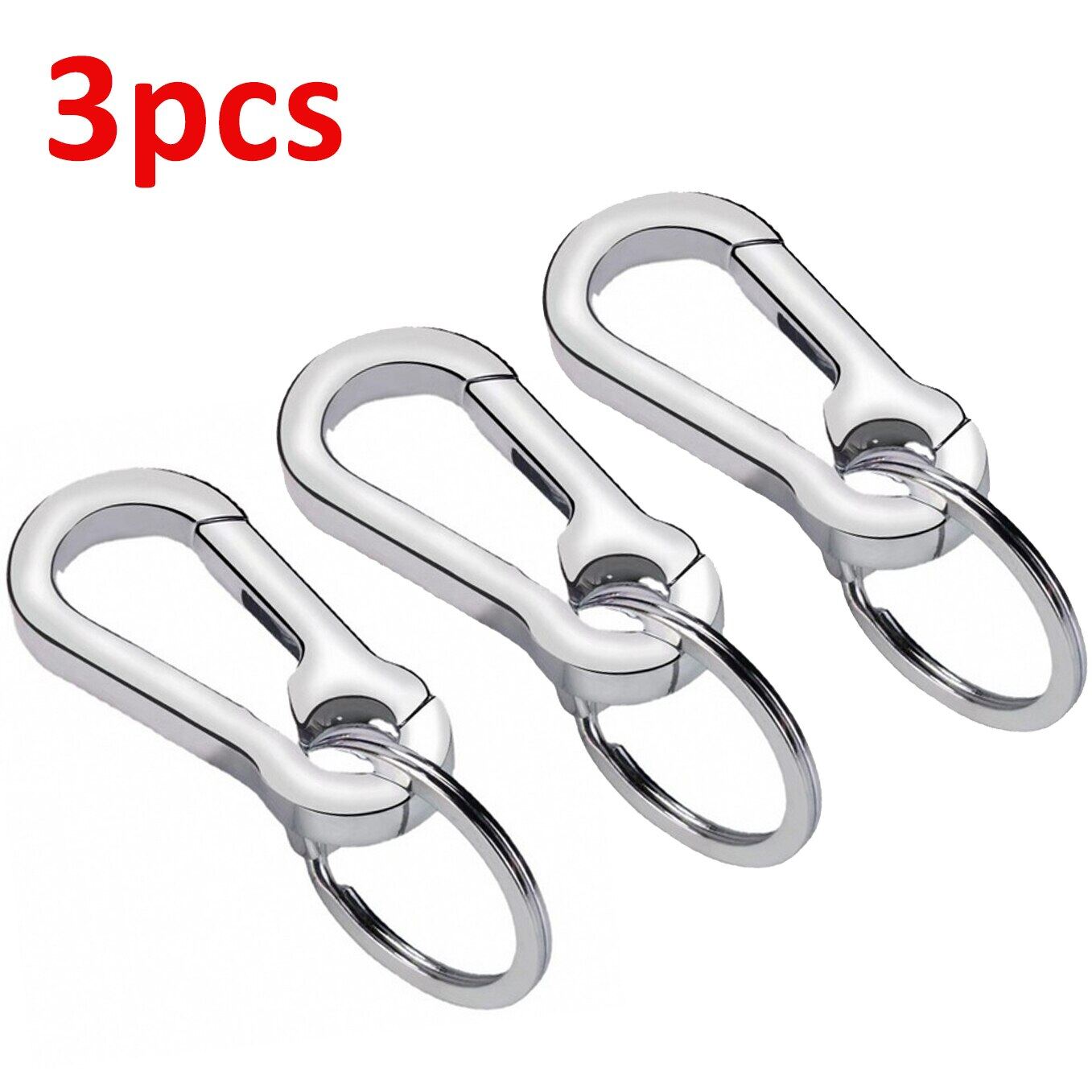 Key Chain Metal Car Keychain Bag Pendant Connector Press-type Fastener ...