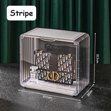 Acrylic Display Box Storage Organizer Figurine Luxury Bag Book ...