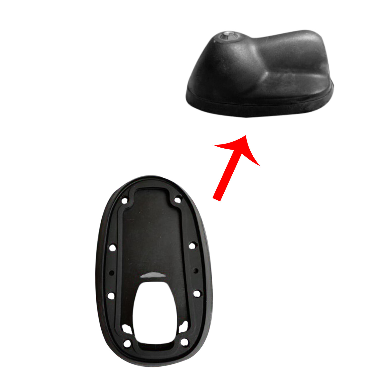 ปะเก็นฐานเสาอากาศปะเก็นแผ่นฐานเสาอากาศเสาอากาศติดหลังคายางรถยนต์,อะไหล่ ...