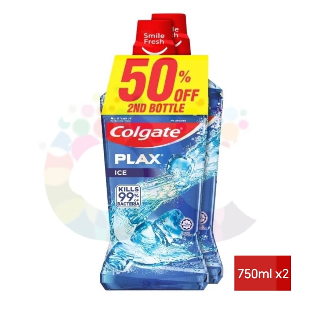 Colgate Plax Mouthwash (2 x 750ml) | Lazada