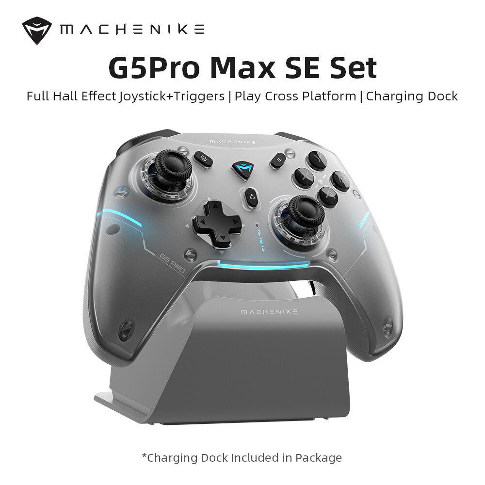 Machenike G5 Pro คอนโทรลเลอร์ gamepad ไร้สาย Hall linear trigger ปุ่มกล ...