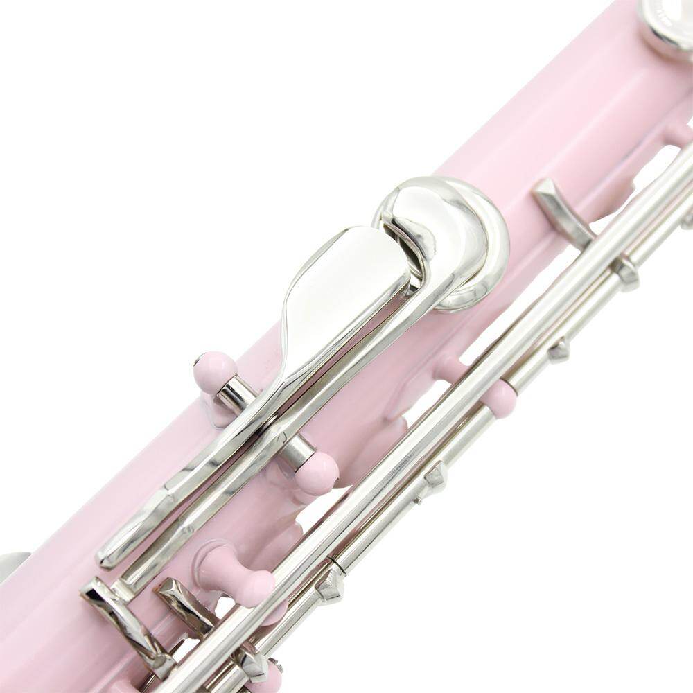 Western Concert Flute Cupronickel Plated Silver 16 Holes C Key Woodwind ...