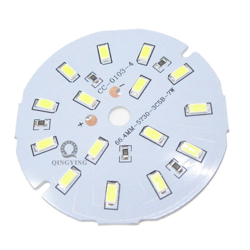 5ชิ้น DC12V LED 3W 5W 7W 9W 12W 15W 30W 45W 5730 SMD แผ่นโคมไฟเข็มไม่ไดรเวอร์เชื่อมต่อแหล่งไฟสี ...