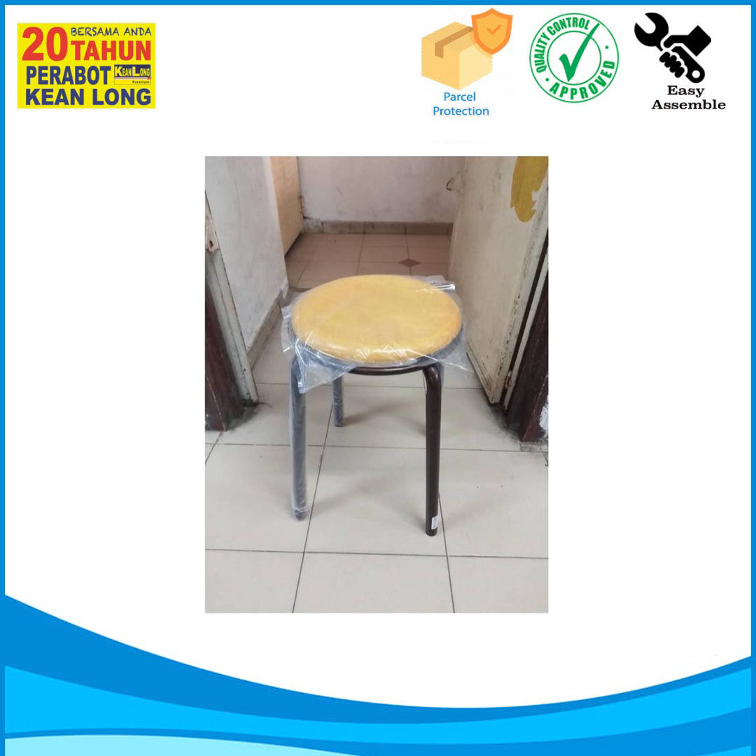 3V stool besi /kerusi besi/bangku kecil/ stool/metal stool | Lazada