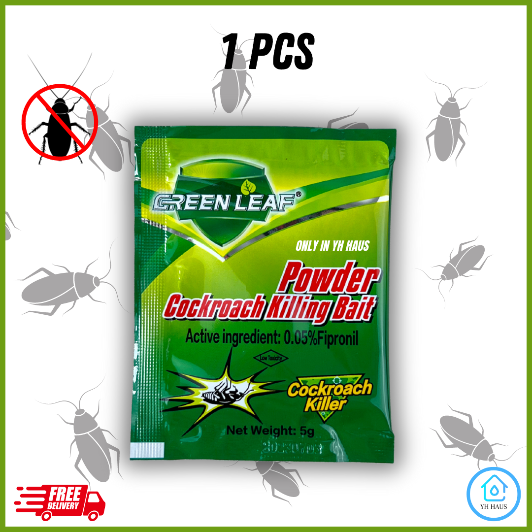 Green Leaf Cockroach Killing Bait Eco-Friendly Effective Medicine ...