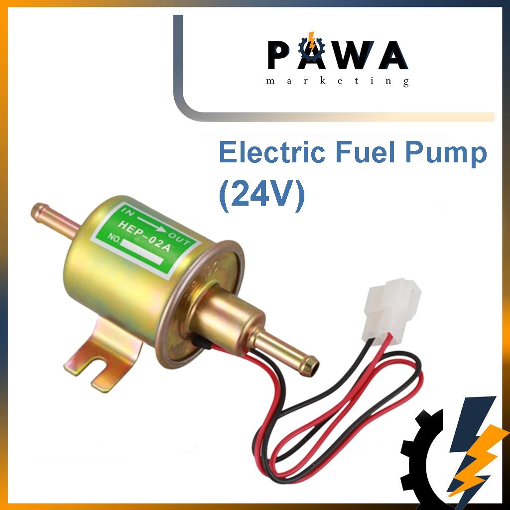 Pawa Fuel Pump Switch Universal 12V/24V Electric Fuel Pump Low Pressure ...