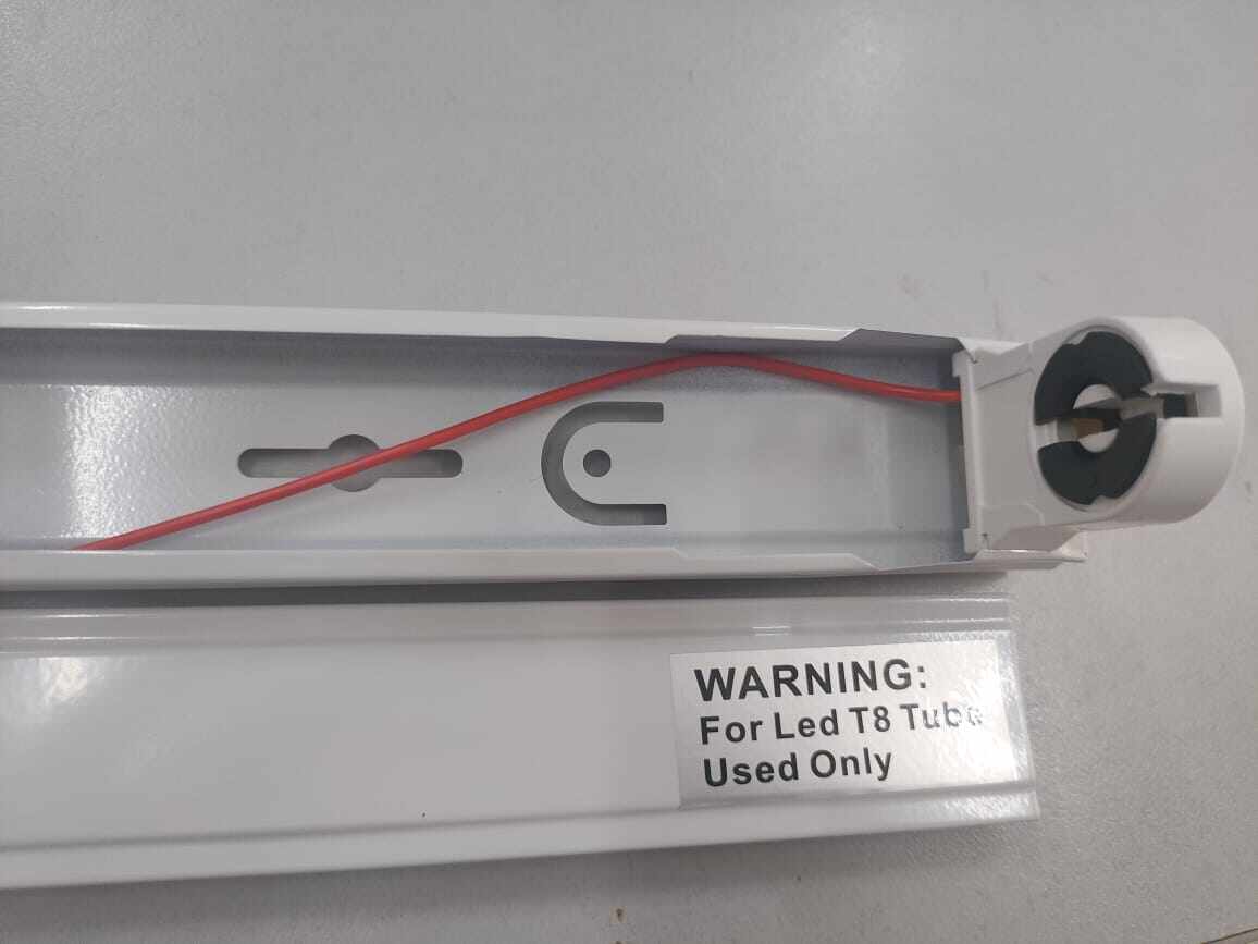 T8 4FT SINGLE LED TUBE SLIM CASING DOUBLE ENDED WIRING ( 6PCS ) | Lazada