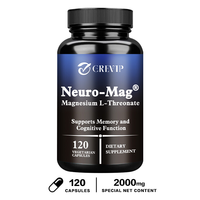 Neuro-Mag Magnesium L-Threonate, High Absorption Supplement ...