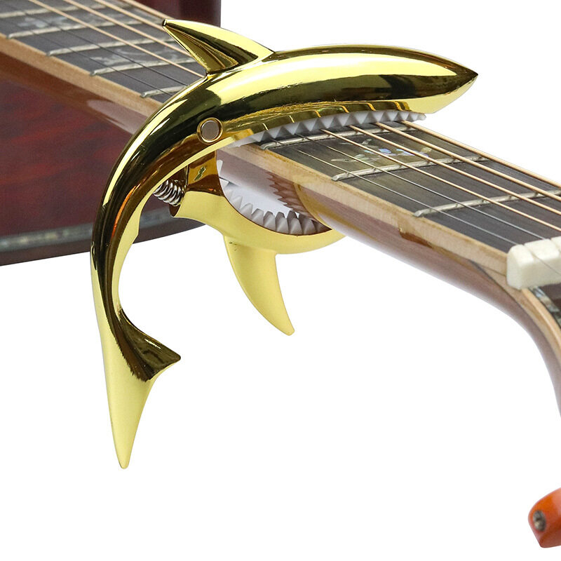 Shark capo (Shark capo), acoustic guitar capo, electric guitar, bass ...