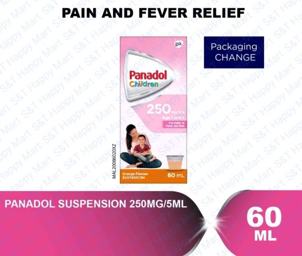 Panadol Children Suspension 250mg/5ml | Lazada
