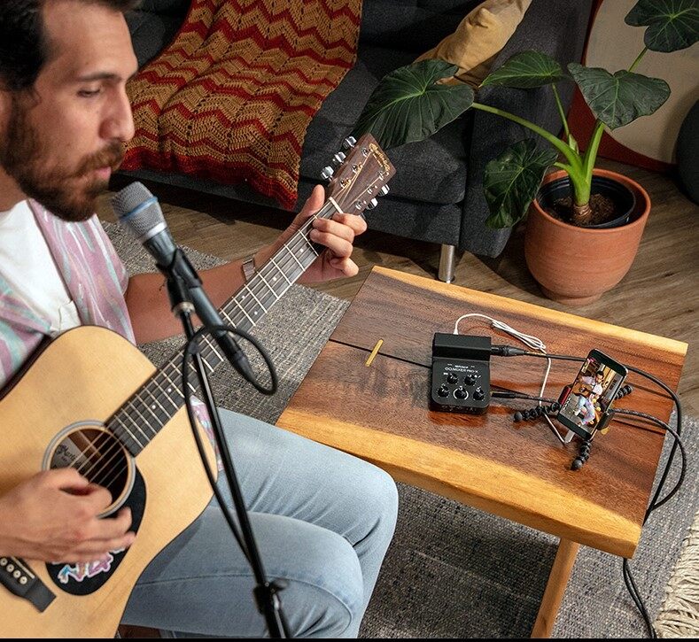 Roland Go MIX Pro เครื่องมิกซ์เสียง,สำหรับสมาร์ทโฟนการ์ดเสียงสดใหม่รุ่น ...