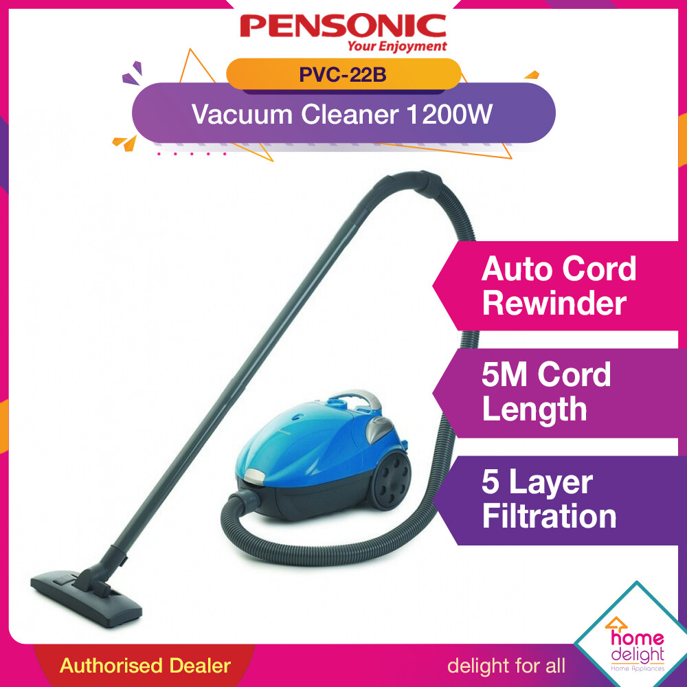 Pensonic Vacuum Cleaner 1200W [ PVC-22B / PVC22B ] | Lazada