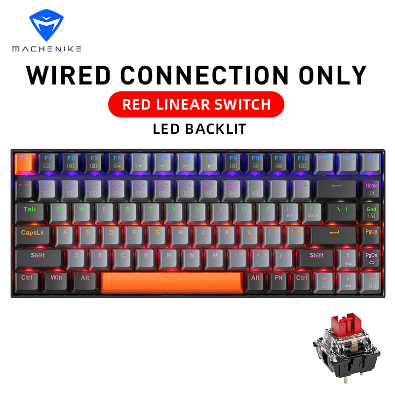 [ส่งจากไทย]Machenike K500 B84 mechanical keyboard แป้นพิมพ์เครื่องกล ...