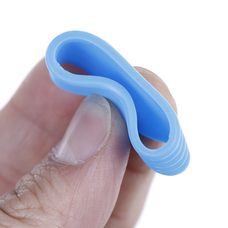 Besteffiea 4pcs Tennis Racket Rubber Ring Grip Stretchable Stretchy ...