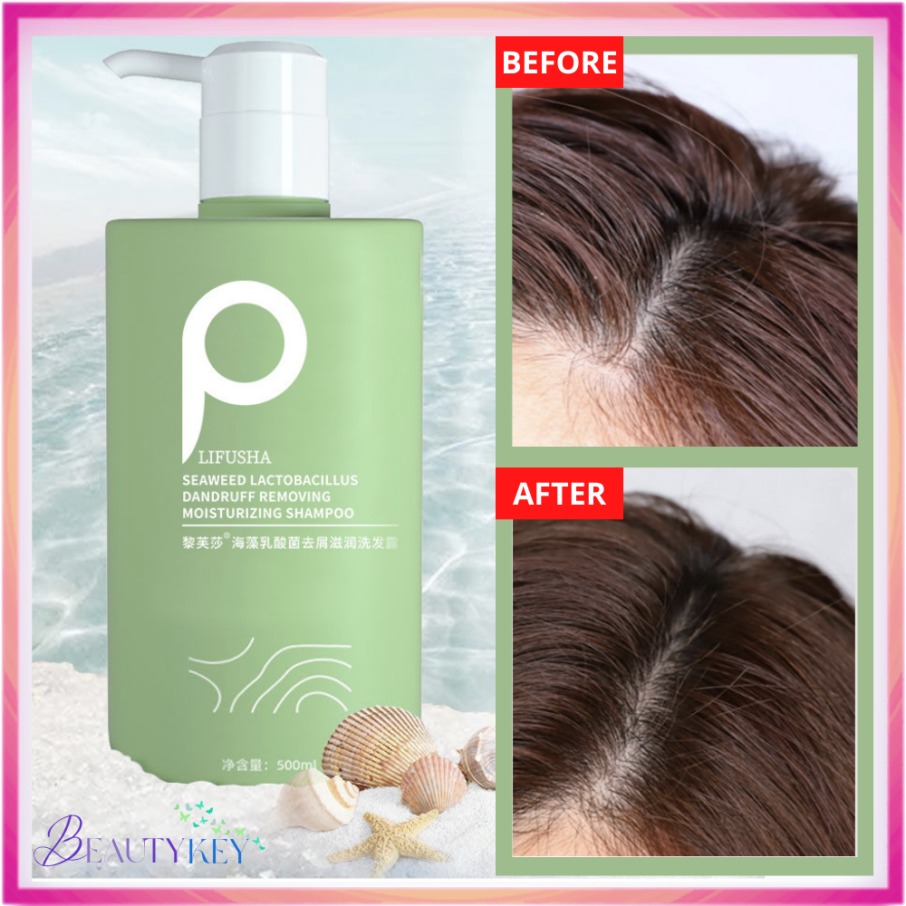 🌟🇲🇾【READY STOCK】🇲🇾🌟 LIFUSHA Anti-dandruff Hair Shampoo 500ml 黎芙莎海盐洗发露 ...