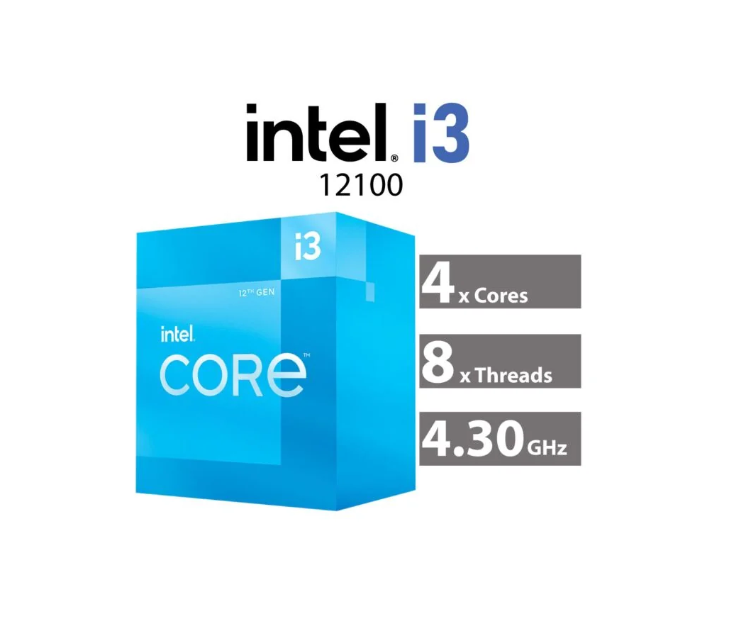 INTEL PROCESSOR CORE I3-12100F / I3-12100/ I3-13100 / I3-13100F BOXED DESKTOP PROCESSOR | Lazada