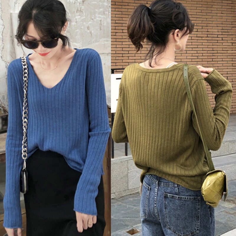 Lazy Style Long Sleeved Autumn Clothes Womens Outer Wear Loose