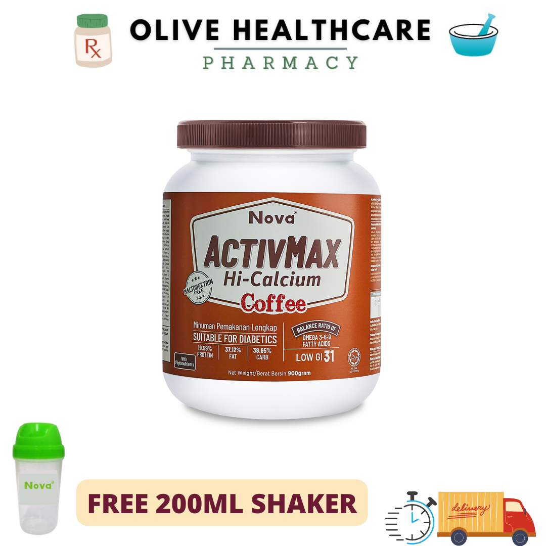 NOVA ACTIVMAX Hi-Calcium Coffee 900G | Lazada