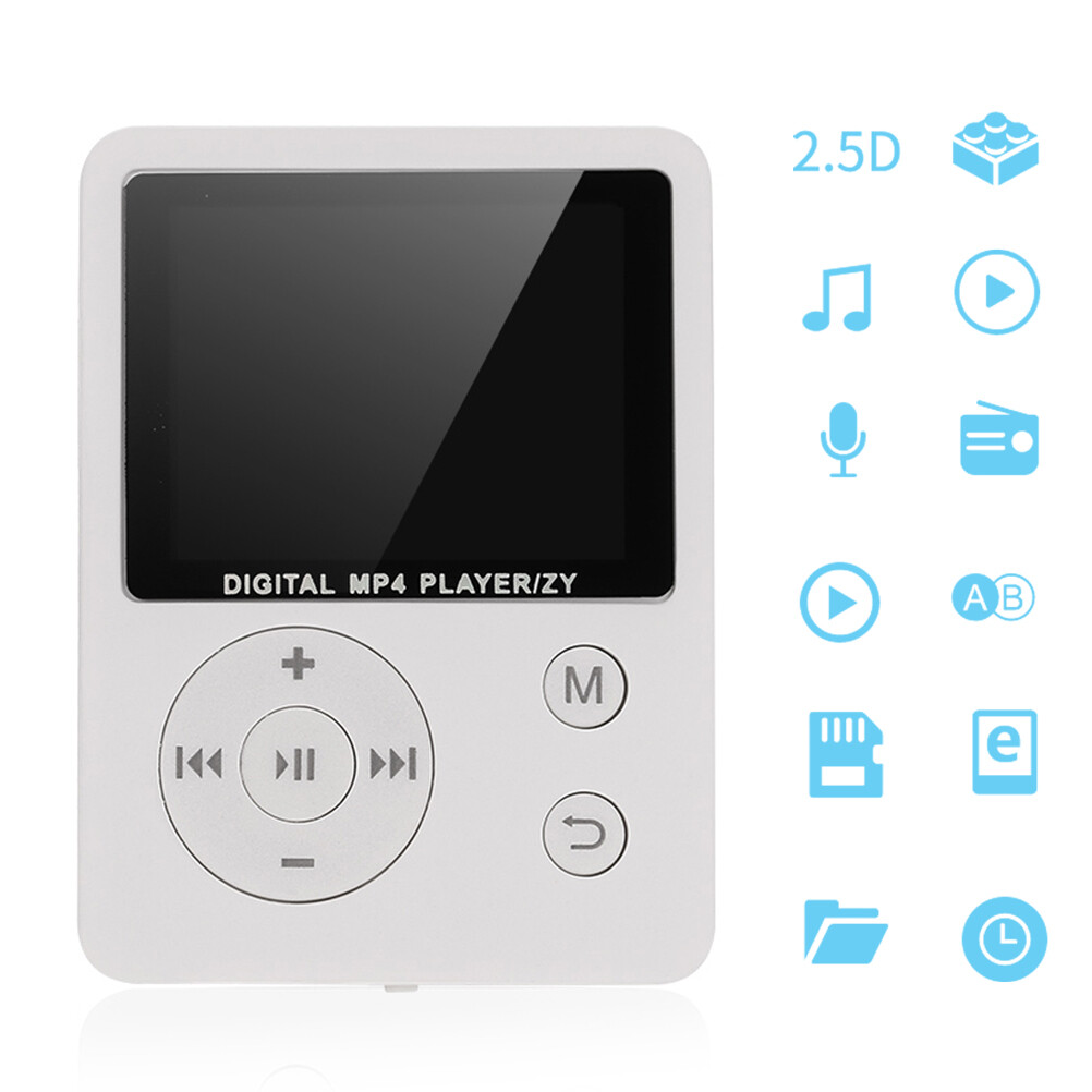 Feng Portable Mini 1.8 Inch Color Screen MP3 Player Support 32G TF Card ...