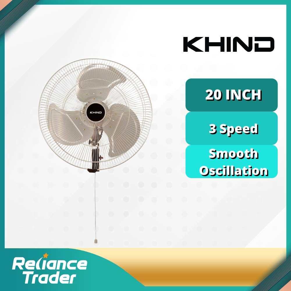 KHIND 20 INCH Wall Fan WF500 WF500 | Lazada