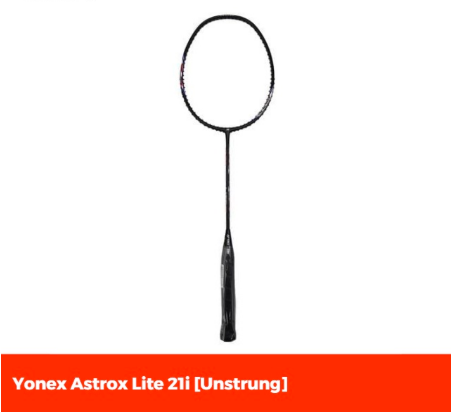 Yonex Astrox Lite 21i Unstrung [Free String & Grip] | Lazada