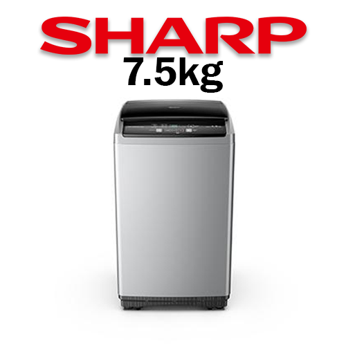 SHARP 7.5kg Top Loading Fully Auto Washing Machine (ES721X) | Lazada