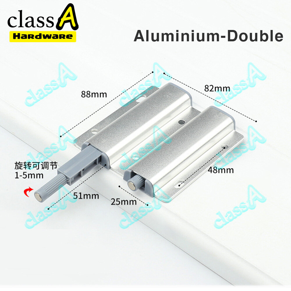 ClassAHW Hi-Fi Push to Open Single Double Magnetic Catch Cabinet ...