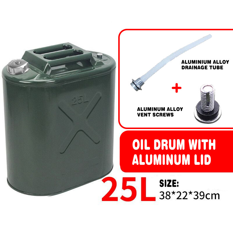 Gasoline Drum tong minyak petrol 5L 10L 20L 25L 30L Aluminum lid Thick ...