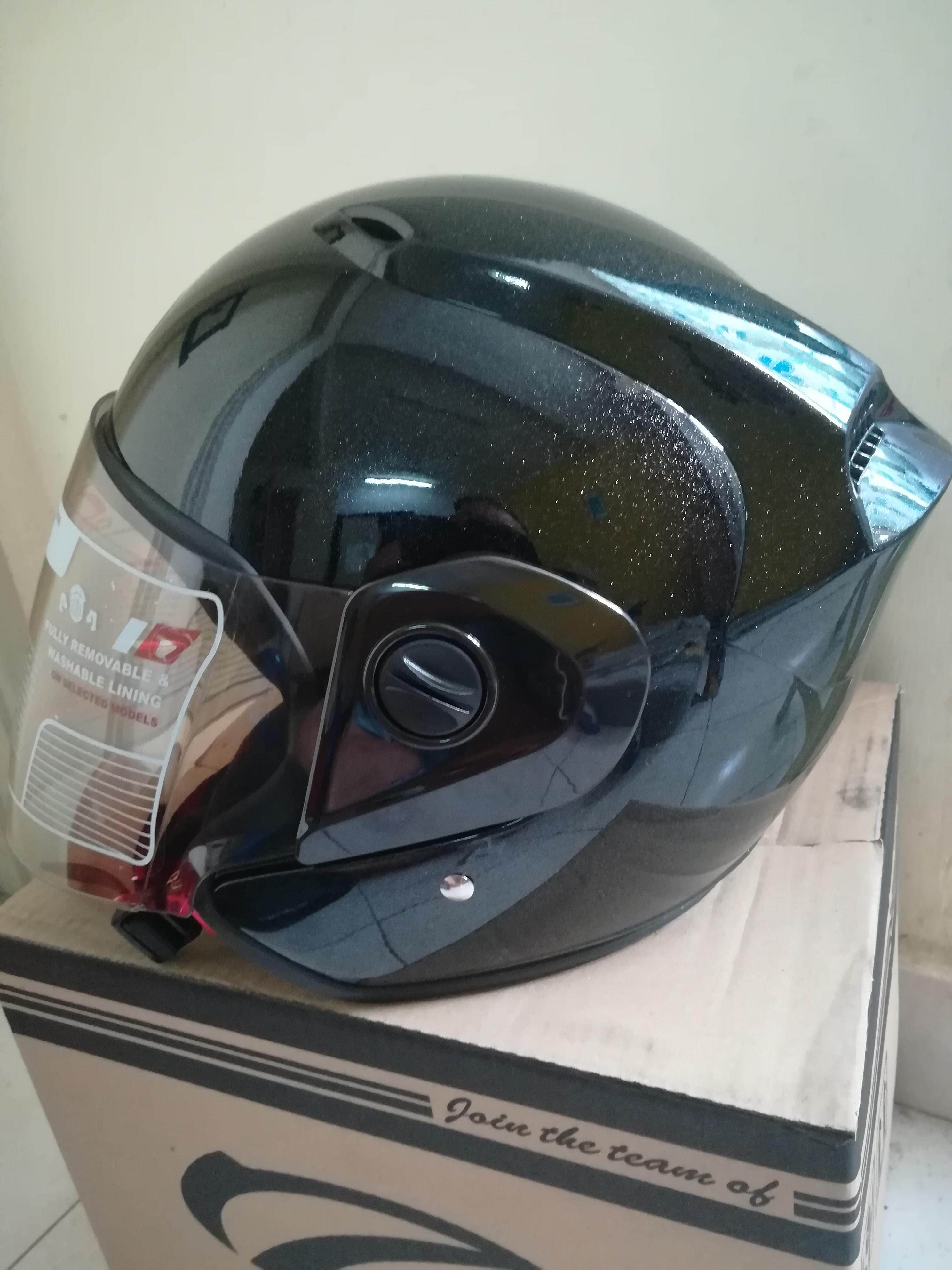 MOTORCYCLE HELMET TOPI KELEDAR MOTOSIKAL ONZA HELMET WITH KHI DESIGN ...