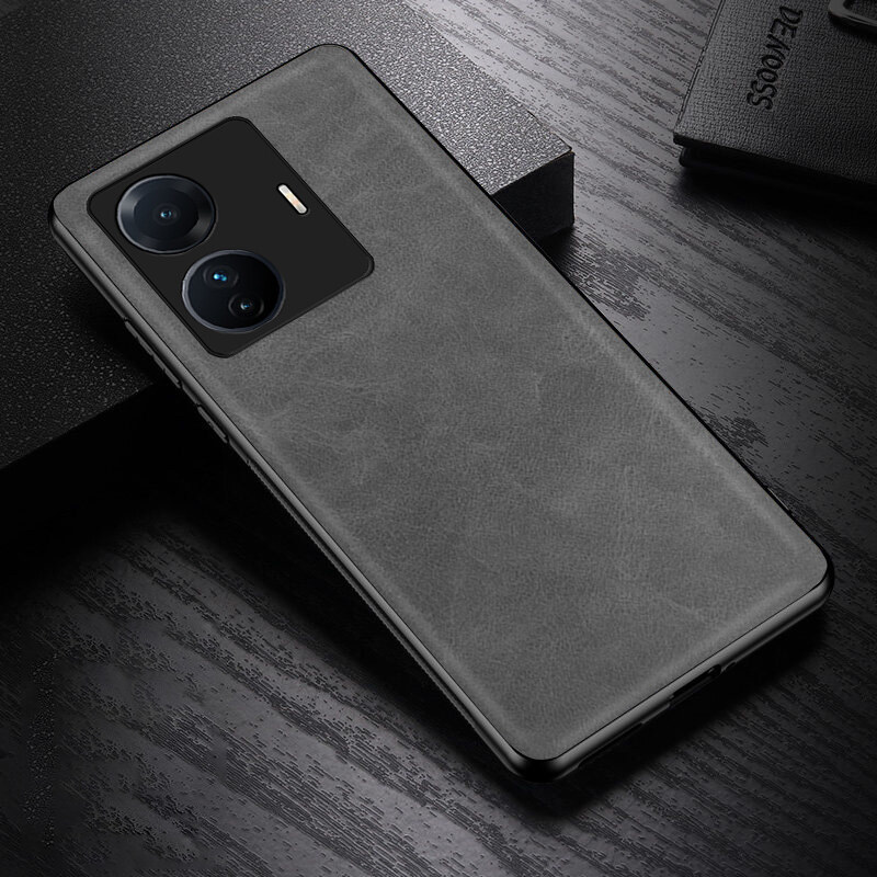 สำหรับ VIVO T1 T1X เคสโทรศัพท์ปุยคอร์เทกซ์เคสแบบมีลวดลายเคสธุรกิจแนววิน ...