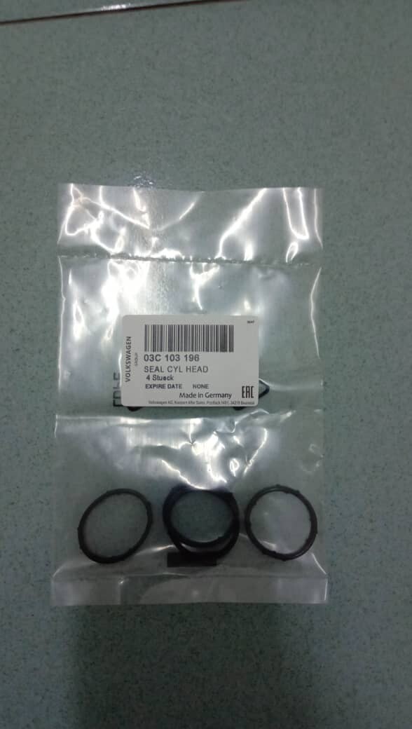 03C103196 VOLKGASKET SEAL RING CYLINDER HEAD VOLKSWAGEN GOLF JETTA ...