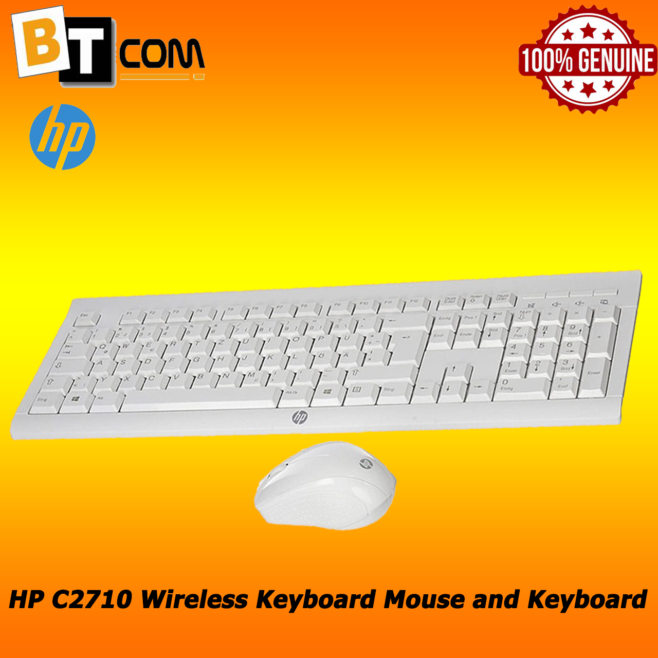 HP C2710 Wireless Keyboard Mouse and Keyboard Combo M7P30AA#UUF | Lazada