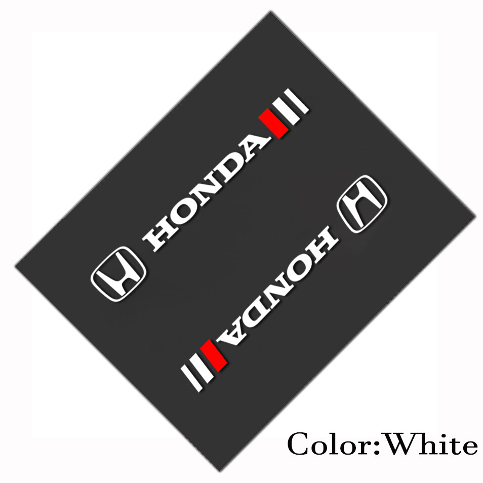 2PCS Metal emblem Auto Decor Decals Car Window Wiper Stickers For Honda ...
