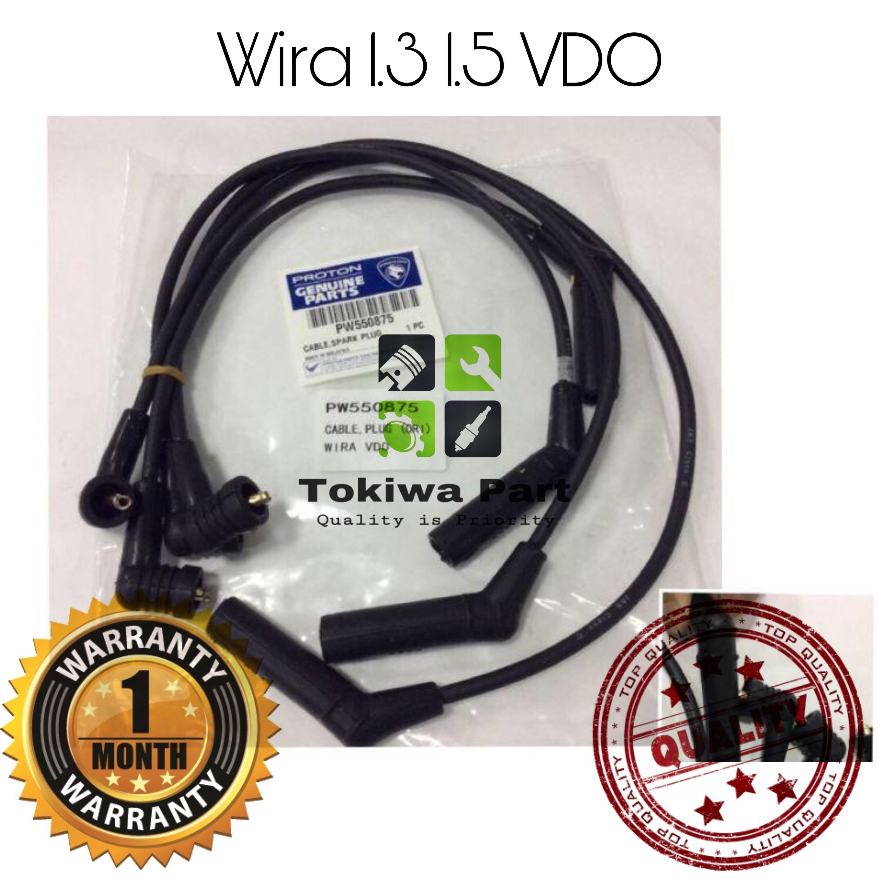 Original Proton Wira VDO 1.3 1.5 Plug Cable | Lazada