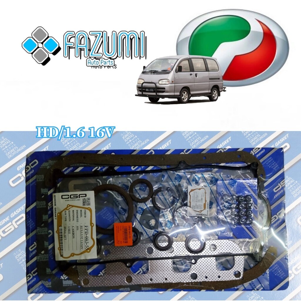 Perodua Rusa Van 1.6 CGP Overhaul Full Set Kit | Lazada