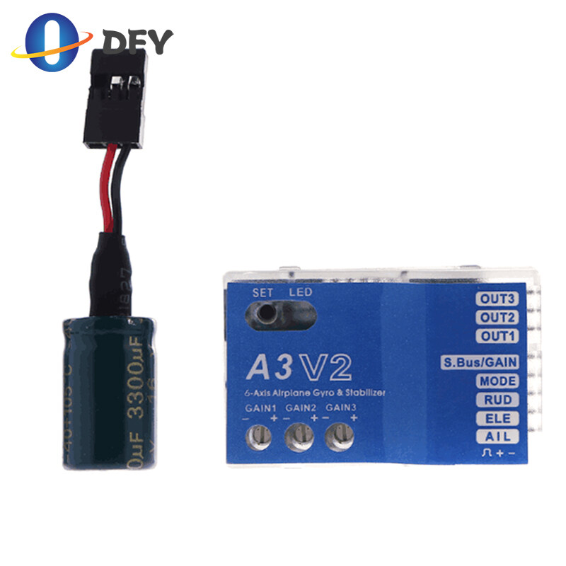 A3 V2 Flight Control Controllerขาตั้งกล้องสำหรับเครื่องบินRC Fixed Wing ...