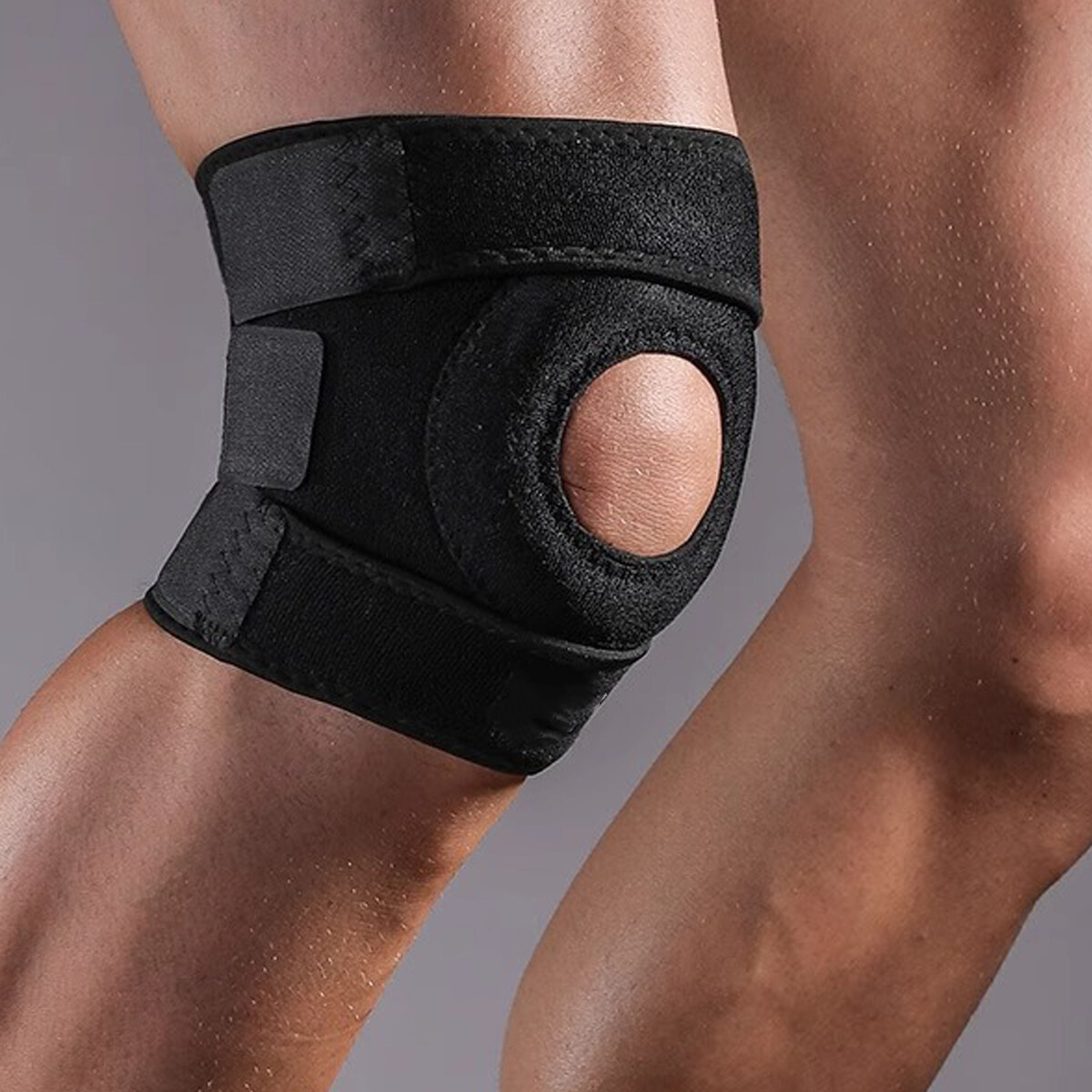 Basketball knee protection for men running, meniscus injury protection ...