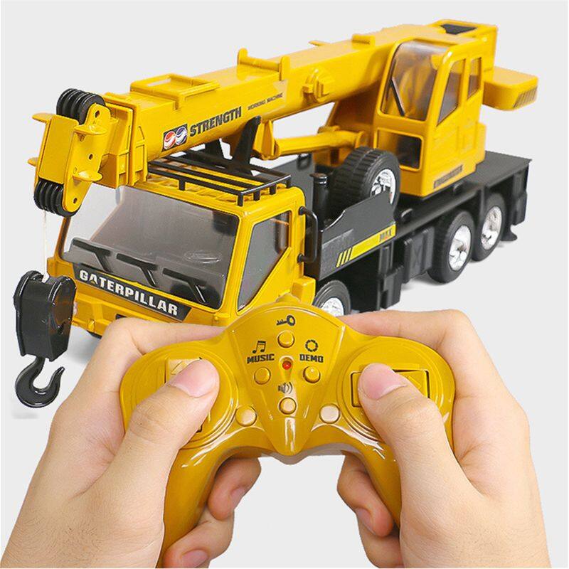 Redcolourful Remote Control Excavator Toy 10-channel Charging ...
