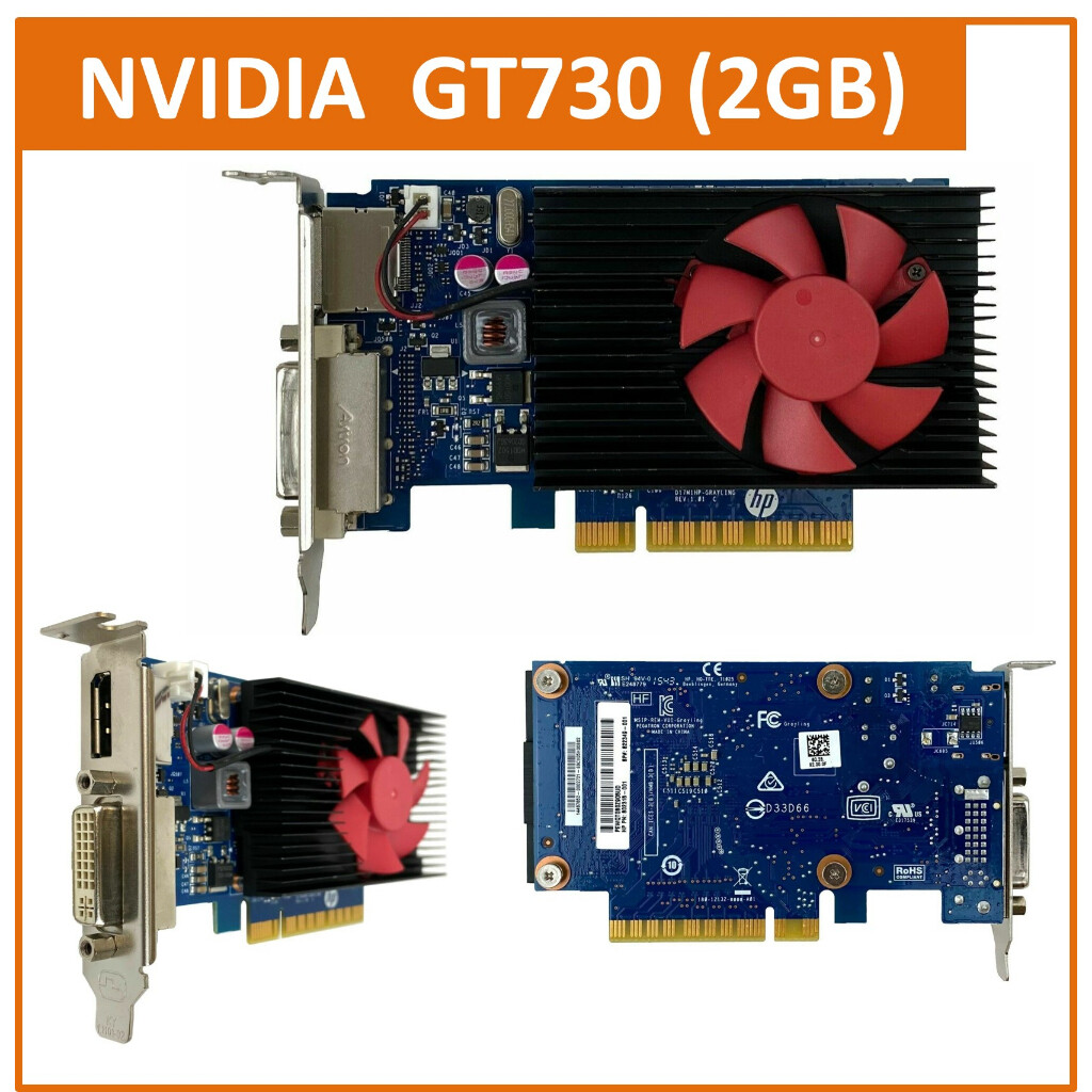 NVIDIA GTX 1660 (6GB) DDR6 / GF119 (512MB) / AMD RX 6600 XT (8GB) DDR6 ...