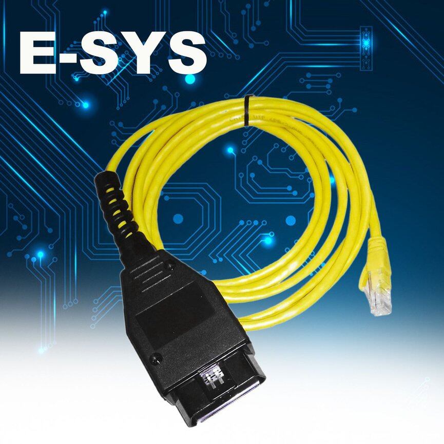 [ขายดี] Ubest Ethernet To OBDสายเคเบิลอเนกประสงค์E-SYS ICOMการเข้ารหัสF-SeriesสำหรับBMW ENET 2M ...
