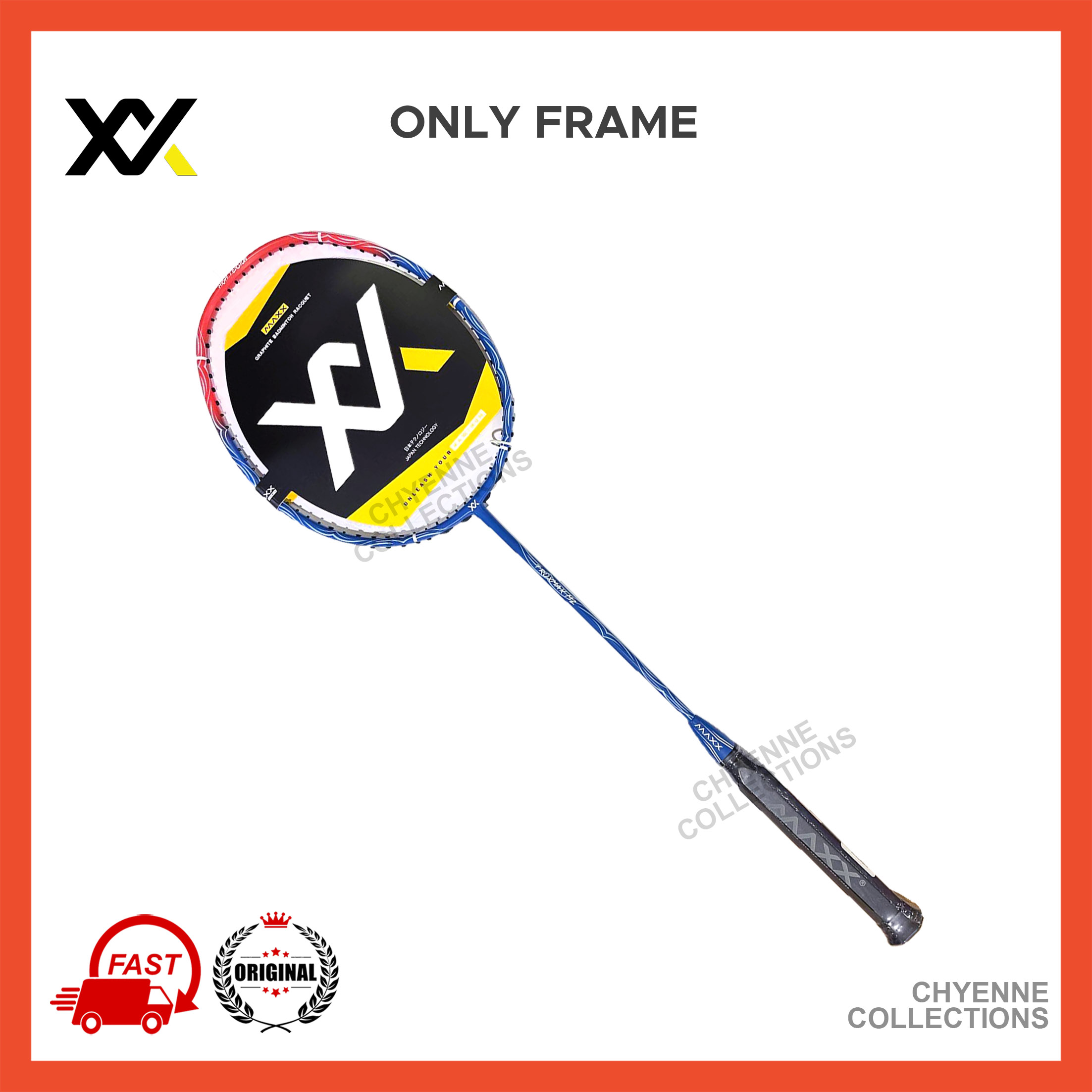 Original MAXX Troxmax M2 Racket • 4U G6 • High Graphite Badminton ...