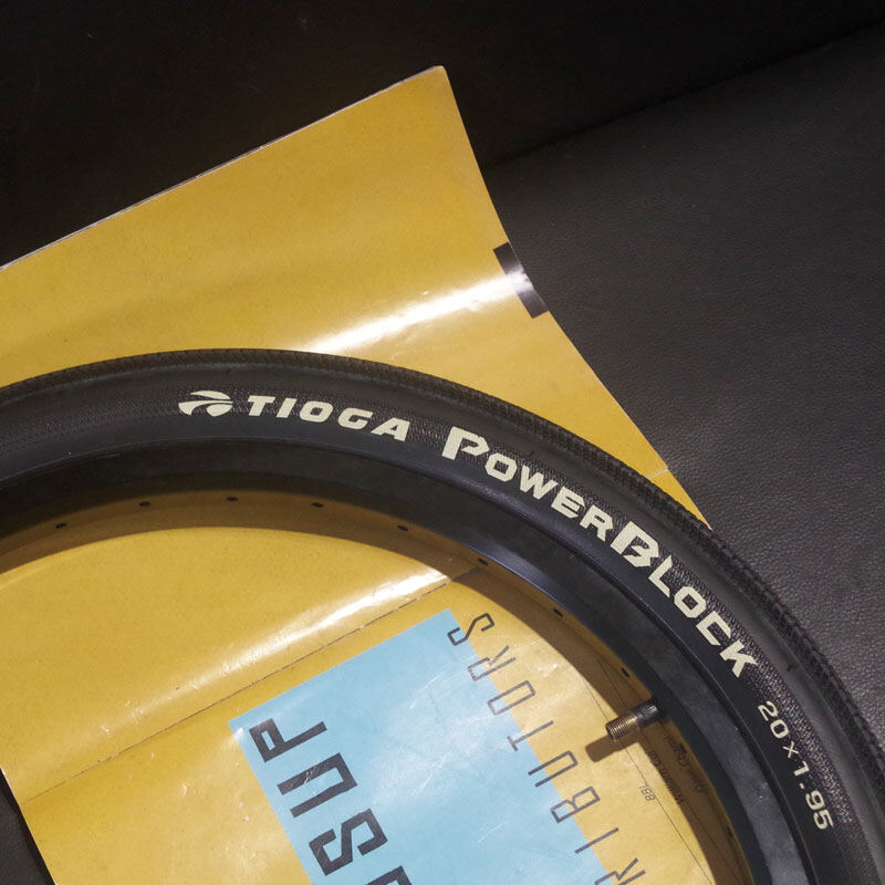 TIOGA PowerBlock ยางน้ำหนักเบา BMX Racing BMX ยางพับได้20นิ้ว ...